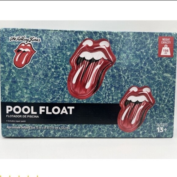 the Rolling Stones | Other | Limited Edition Rolling Stones Pool Float ...